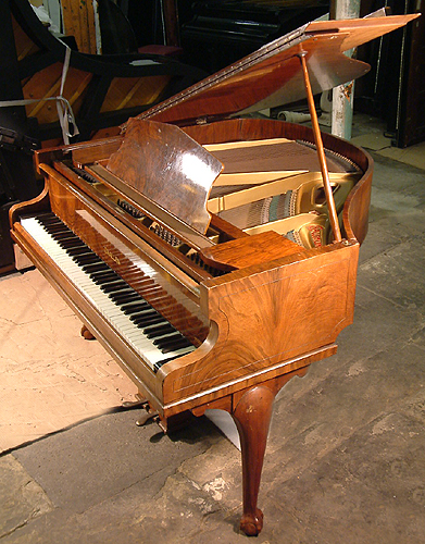 Walnut Challen Grand piano for sale: Specialist steinway piano dealer ...