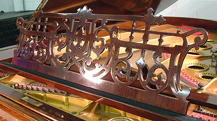 Antique Bechstein Model D Grand piano for sale with a polished ...
