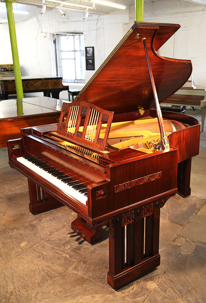 Arts & Crafts, Ibach Grand Piano for sale with a mahogany case ...