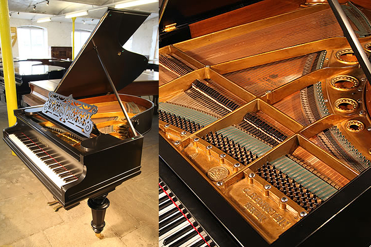 Bechstein Model A Grand piano for sale with a black satin case: Antique ...