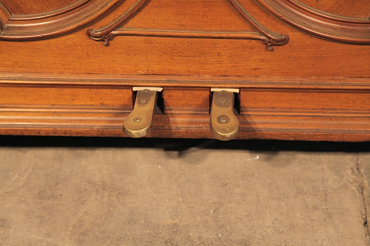 Ludwig Adam Upright piano for sale with an ornately carved, rococo ...