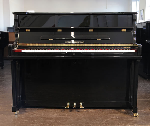 Steinberg AT-18 Upright piano for sale with a black case and walnut ...